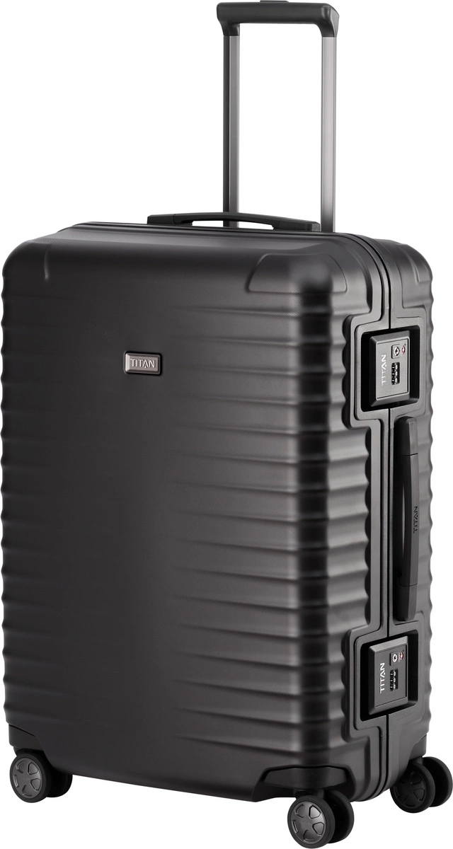 Alonzo.pl | Walizka średnia Titan Litron Frame 69 cm czarna - 700345-01 ...